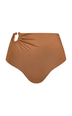 Johanna Ortiz Johanna Ortiz Taita High-Rise Bikini Bottom Nude