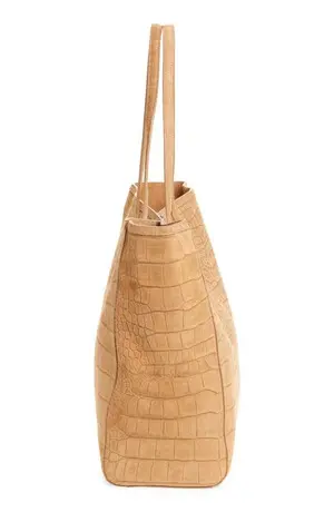 REFORMATION Sofia Tote - Sienna Embossed Suede