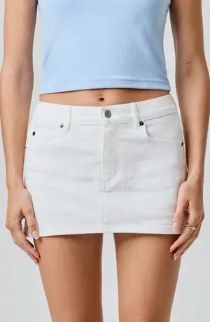 FLORENCE BY MILLS Denim Miniskirt