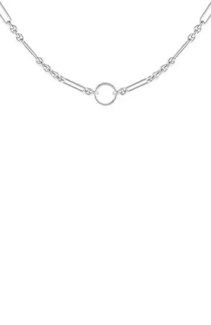 KARMA AND LUCK Sterling Chain Necklace - Silver