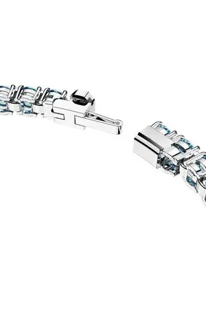 SWAROVSKI Matrix Crystal Tennis Bracelet - Blue