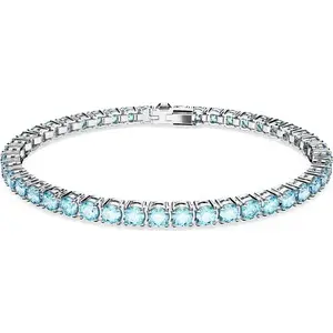 SWAROVSKI Matrix Crystal Tennis Bracelet - Blue