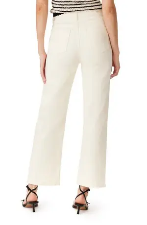 Habitual High-waist Slit Hem Denim Jeans