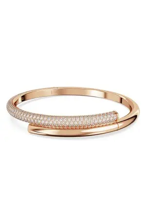 SWAROVSKI Dextera Crystal Bangle - Rose Gold