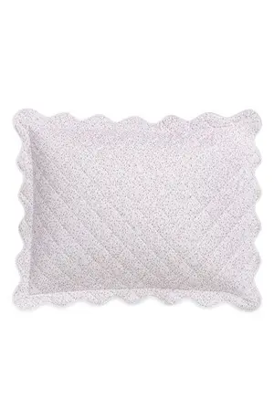MATOUK Celine Quilted Sham - Pink