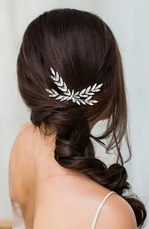 Brides & Hairpins Makenna Crystal Comb - Silver