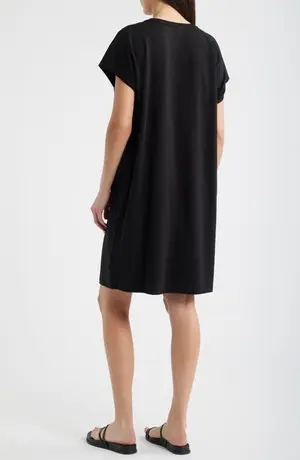 Eileen Fisher Crewneck T-shirt Dress
