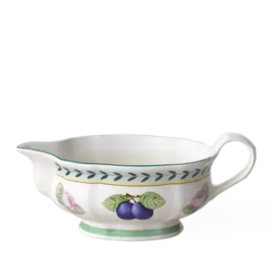 VILLEROY & BOCH French Garden Fleurence Gravy Boat - White