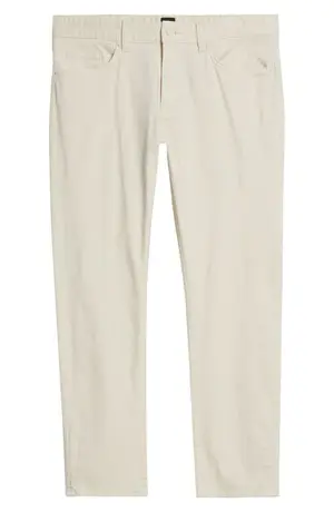 BOSS Delaware Slim-fit Five-pocket Pants - Open White