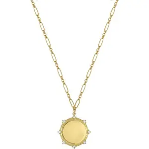 Bony Levy Icon Medallion Pendant Necklace - 18k Yellow Gold