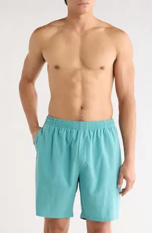 Tommy Bahama Huntington Bay 8" Swim Trunks Bristol Blue