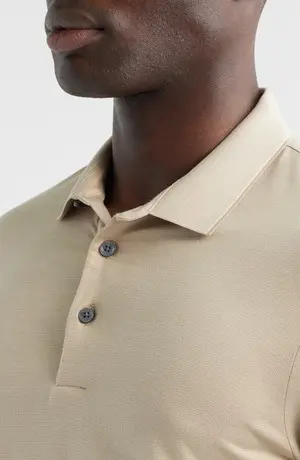 BOSS Pitton Slim Fit Mercerized Cotton Polo
