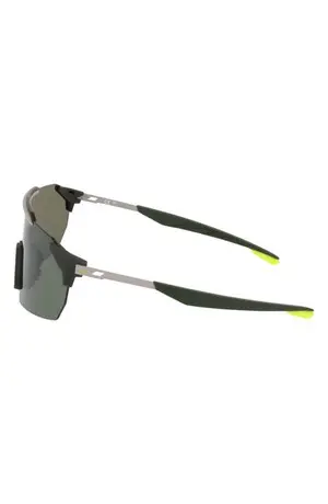 Nike Limitless 61mm Shield Sunglasses - Sequoia / Green