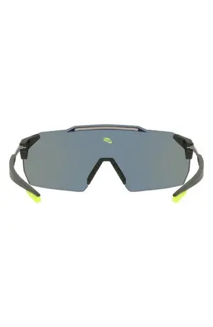 Nike Limitless 61mm Shield Sunglasses - Sequoia / Green