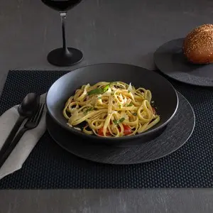 VILLEROY & BOCH Manufacture Rock 12 Piece Set