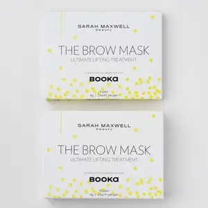 SARAH MAXWELL BEAUTY The Brow Mask Hydrogel Mask - 10-pack