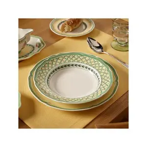 VILLEROY & BOCH French Garden Orange Soup Bowl