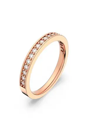 SWAROVSKI Matrix Pavé Ring - White/ Rose Gold