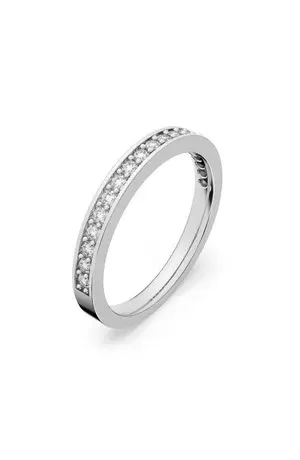 SWAROVSKI Matrix Pavé Ring - White/ Silver
