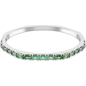 SWAROVSKI Matrix Crystal Bangle Green