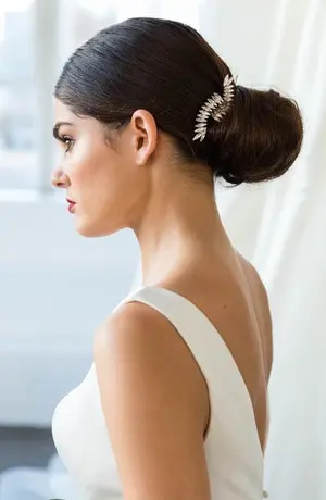 Brides & Hairpins Idalia Crystal Hair Comb - Gold