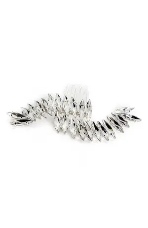 Brides & Hairpins Idalia Crystal Hair Comb - Silver