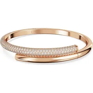 SWAROVSKI Dextera Crystal Bangle - Rose Gold