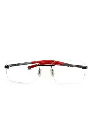 Tag Heuer Rimless Eyeglasses - Black