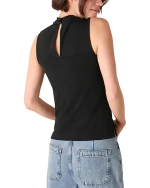 Whistles Sleeveless Cowlneck Top