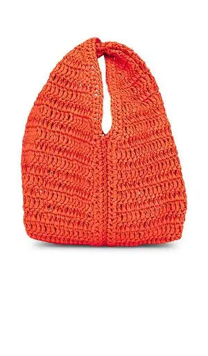 A.L.C. Simone Raffia Bag - Poppy