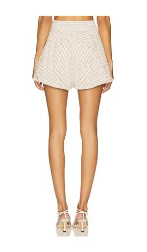 Blanknyc Gingham Bubble Short