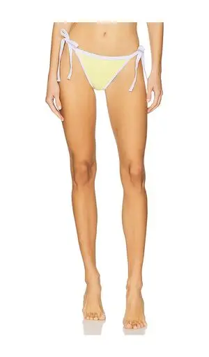 VITAMIN A Stella Tie Side Bikini Bottom - Banana Cream