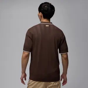 JORDAN Sport Âmenâs Knit Button-down Golf Top