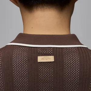 JORDAN Sport Âmenâs Knit Button-down Golf Top