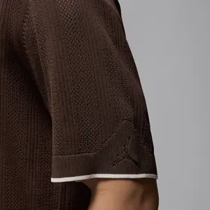 JORDAN Sport Âmenâs Knit Button-down Golf Top