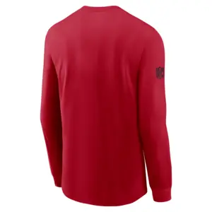 Nike San Francisco 49ers Sideline Team Issue Dri-fit Nfl Long-sleeve T-shirt - Red