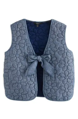 NEXT Floral Quilted Vest