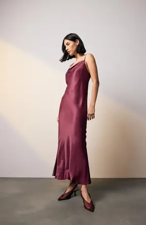 NEXT Satin Maxi Slipdress