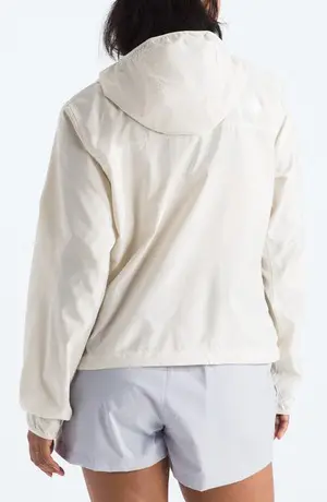 The North Face Cyclone Windwall Water Repellent Jacket - White Dune