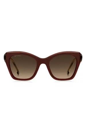 Etro 54mm Gradient Cat Eye Sunglasses - Brown/ Brown Sf