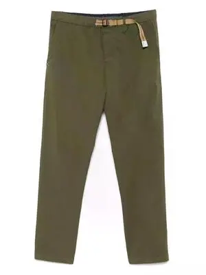 WHITE SAND Tapered Trousers - Green