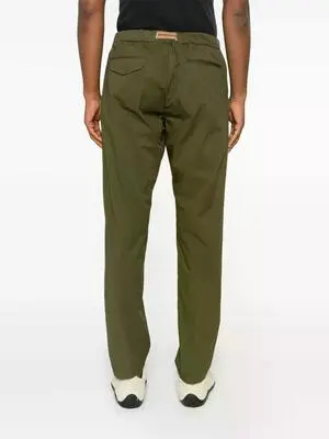 WHITE SAND Tapered Trousers - Green