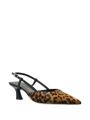 STUART WEITZMAN 50mm Vinnie Slingback Heeled Pumps