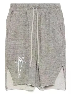 Rick Owens Beveled Pods Shorts - Grey