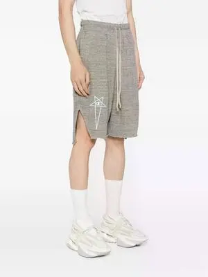 Rick Owens Beveled Pods Shorts - Grey