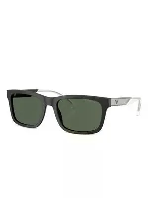 Emporio Armani Rectangle-frame Sunglasses