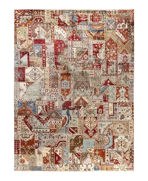 Bloomingdale'S Indo Patchwork M5759 Area Rug, 9' X 12' Multi