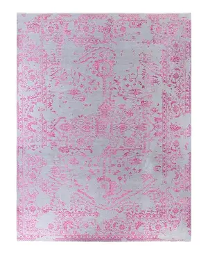 Bloomingdale'S Indian Oak M7441 Area Rug, 9'2 X 12'1 - Gray