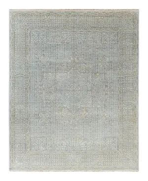 Bloomingdale'S Indian Oak M6301 Area Rug, 8'1 X 10'1 - Gray