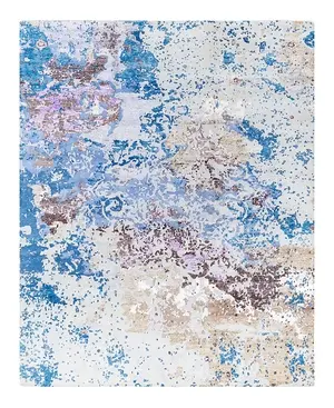 Bloomingdale'S Indo Modern M7381 Area Rug, 8'3 X 10'2 - Navy